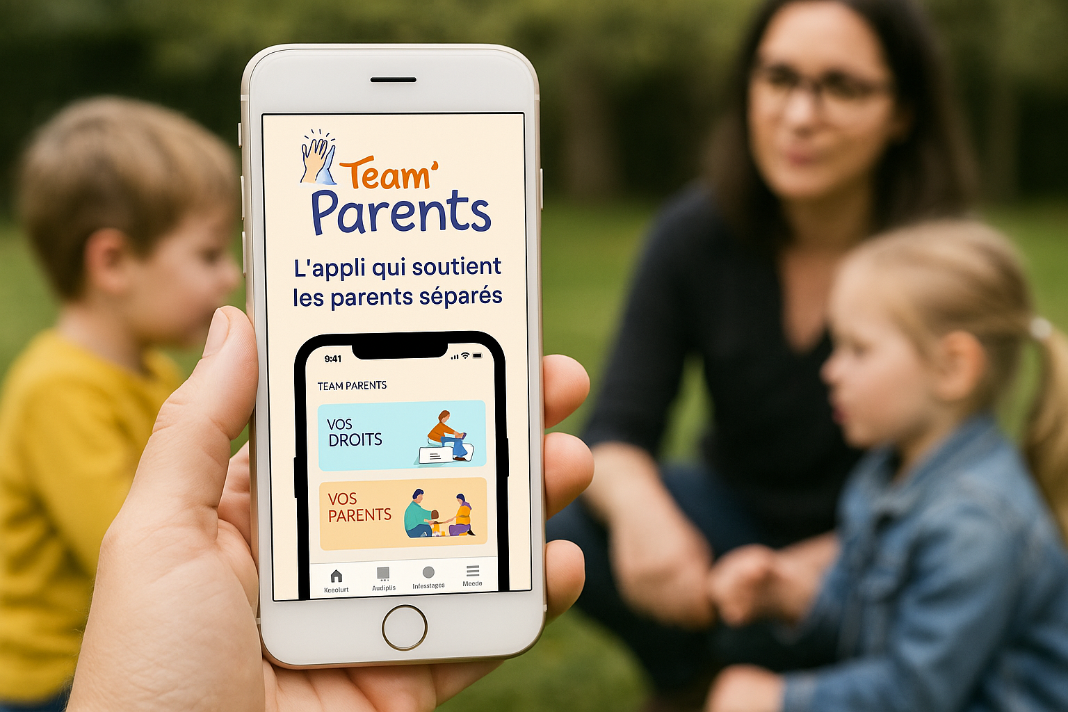 Team’Parents : l’appli utile pour parents séparés